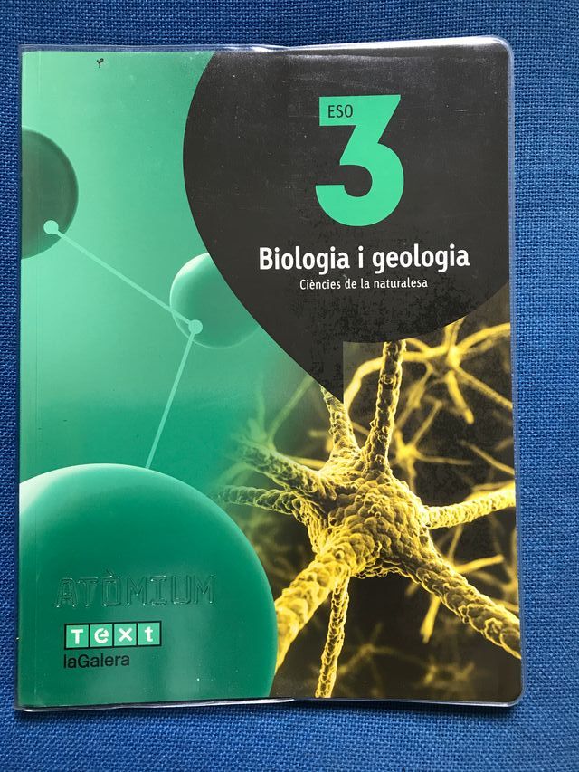Biologia i geologia 3 ESO Atòmium Tapa Blanda de segunda mano por 15 EUR en Amposta en WALLAPOP