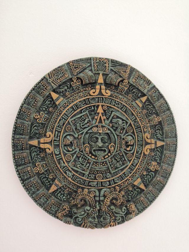 Calendario azteca o Piedra del Sol de segunda mano por 45 EUR en ... Calendario azteca o Piedra del Sol de segunda mano por 45 EUR en ...