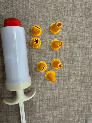 siringa per dolci plastica