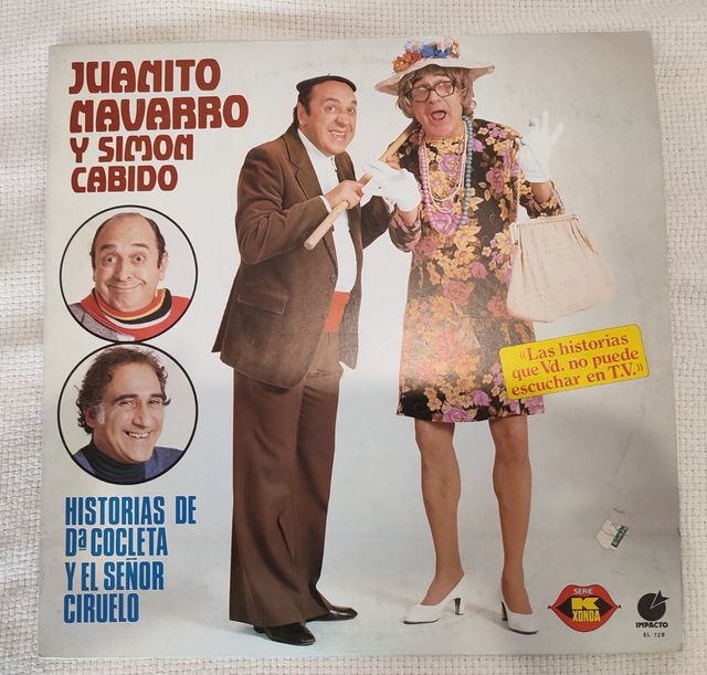 Disco vinilo Juanito Navarro y Simón Cabido de segunda mano por 7,5 EUR ...