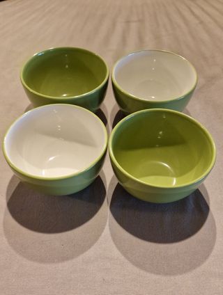 4 tazze colazione ceramica