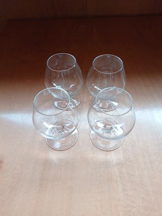 4 Bicchieri brandy