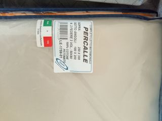 Completo letto matrimoniale Percalle