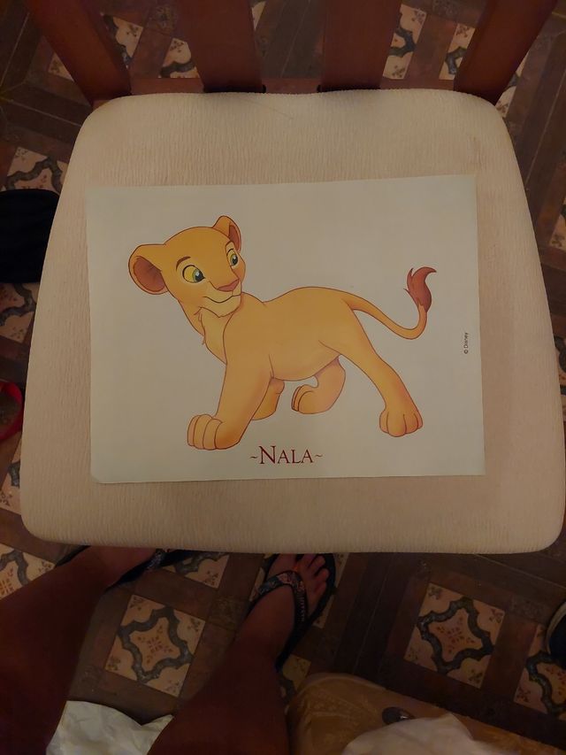 Lámina Nala Rey León 1996 El País de segunda mano por 10 EUR en Jerez ...