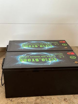 2 batterie LITIO 200Ah camper/barca