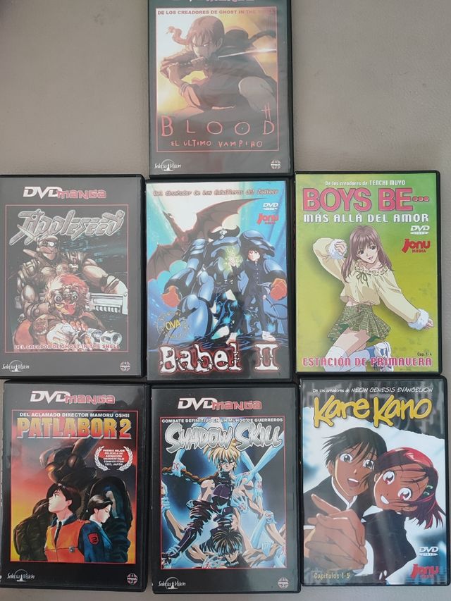 Pack dvds Anime de segunda mano por 12 EUR en El Prat de Llobregat en ...
