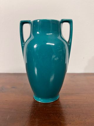 Vasetto in ceramica azzurra di s.c. Lombarda