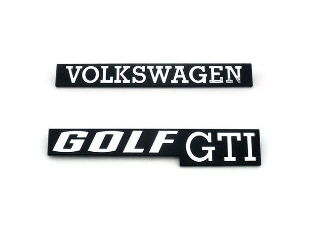 Logos traseros nuevo VW Volkswagen Golf mk1 GTI de segunda mano por 45 ...