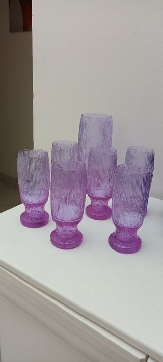 set bicchieri e caraffa