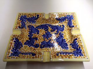 posacenere ceramica vintage Caltagirone