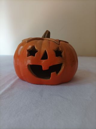 Zucca Halloween in ceramica