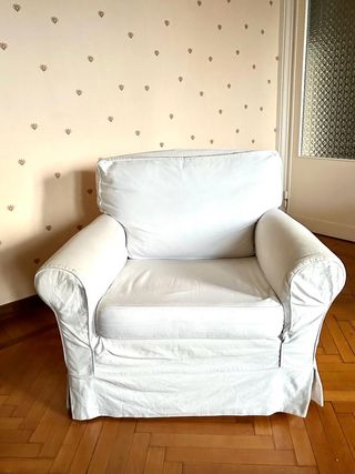 Poltrona Singola Ikea Ektorp Bianca