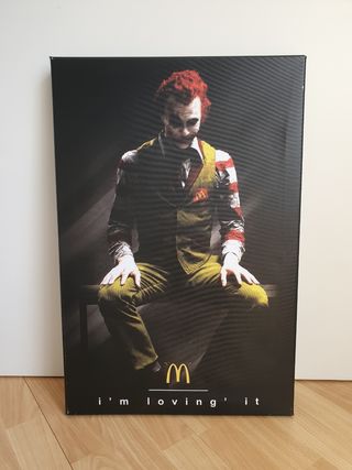 canvas Joker McDonald's