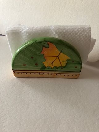 Porta tovaglioli in ceramica