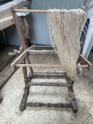 Aspo per filatura antico