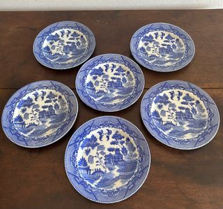 6 piattini dolce Cinesi