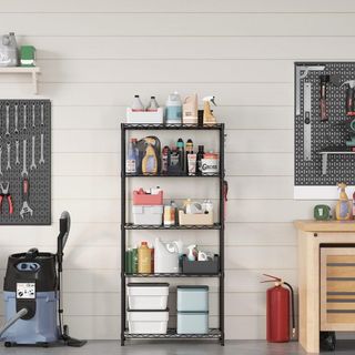 Scaffale da cucina in metallo