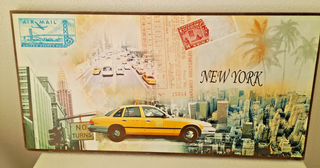 Quadro Stampato Moderno 80 x 40 New York