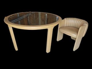 dinner set poltrona frau designer luigi massoni