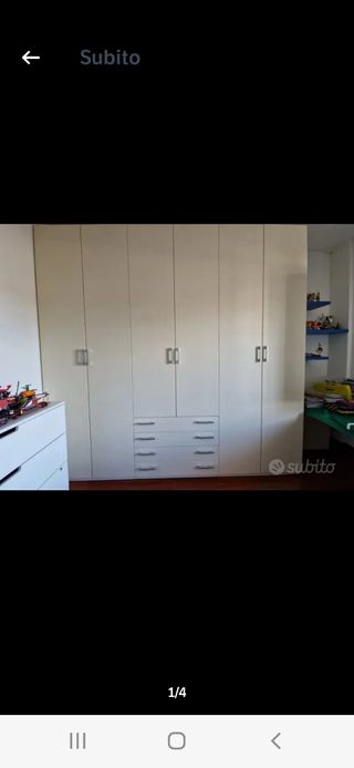 armadio capiente come nuovo