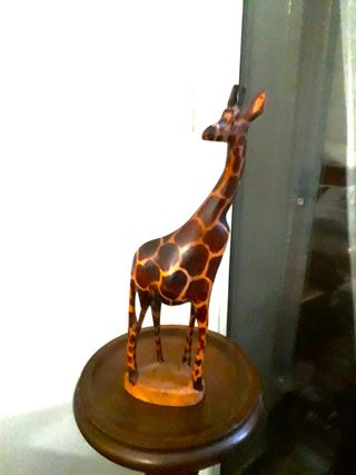 GIRAFFA IN LEGNO