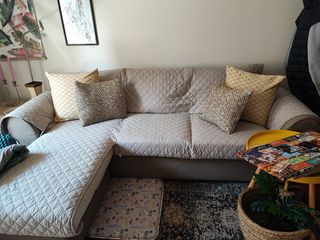 divano con penisola