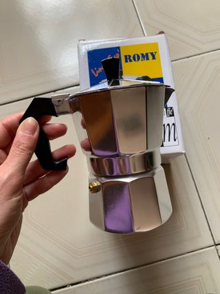 Caffettiera tre tazze