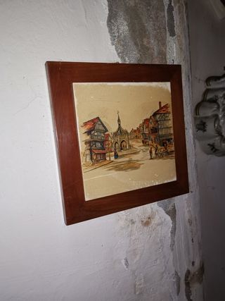 Formella in ceramica