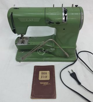Macchina da cucire vintage Elna Supermatic