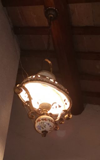 Lampadario in ceramica