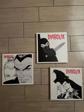 Quadri su tela Diabolik