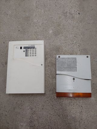 Centralina allarme e sirena