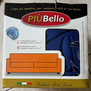 Copri divano 3 posti 180x250 cm - Più bello