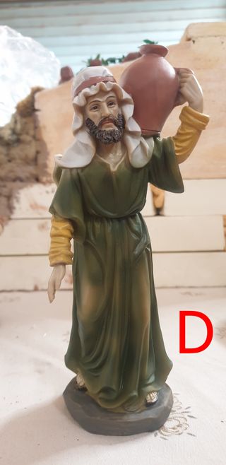Pastore Statua Presepe 18/20 cm Paben