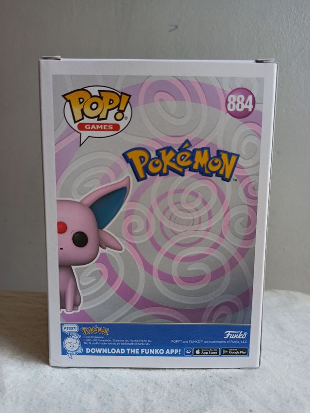 Funko Pop! Espeon Flocked de segunda mano por 28,99 EUR en Badalona en ... Funko Pop! Espeon Flocked de segunda mano por 28,99 EUR en Badalona en ...