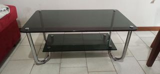 tavolino di vetro
