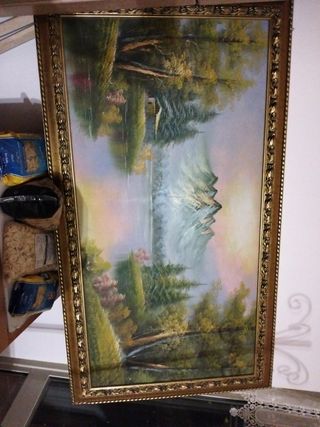 quadro a olio su tela