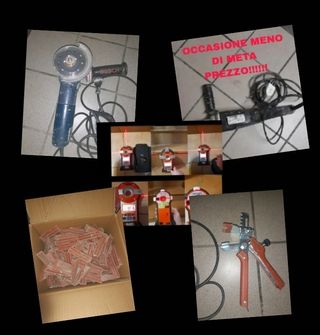 trapano,smerigliatrice,disco,laser,ecc