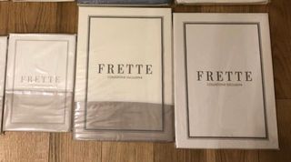 Completo letto matrimoniale Frette nuovo