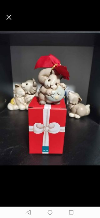 addobbo scoiattolo con luna Thun