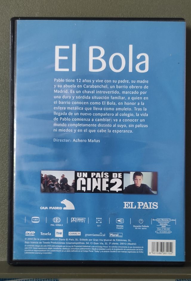 El Bola. Película DVD. de segunda mano por 3 EUR en Burjassot en WALLAPOP