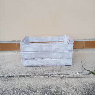 cassetta legno shabby chic