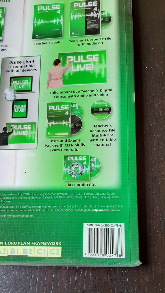 Pulse Student\'s book 4 ESO de segunda mano por 10 EUR en Salamanca en ...