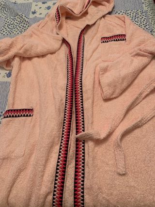 Accappatoio donna rosa nuovo