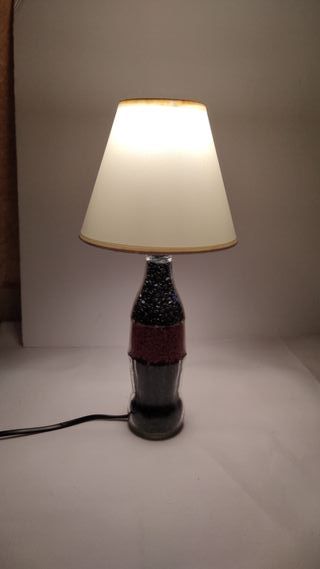 Lampada in stile Coca-cola