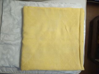 Tovaglia Gialla Quadrata. 142cmX142