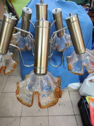 lampadario in vetro di Murano