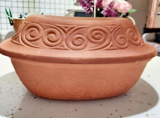 Cuocipollo o contenitore Ceramiche Oartenopee