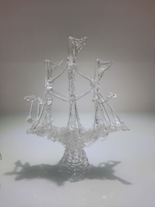 Barca a vela vetro soffiato