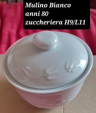 Mulino Bianco zuccheriera le Rondini anni 80